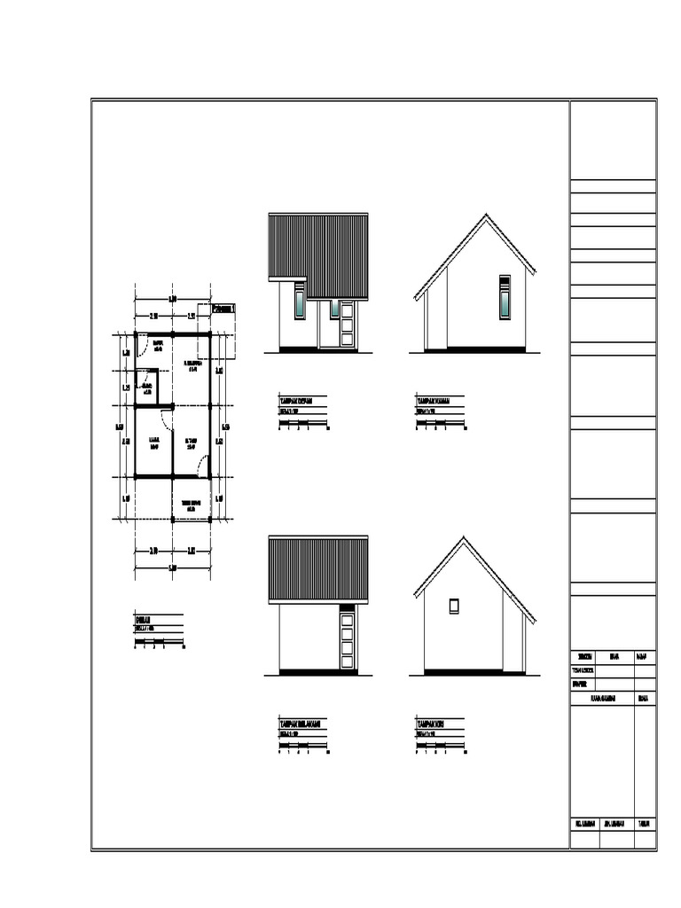 Gambar Rumah Pondok Sawit | PDF