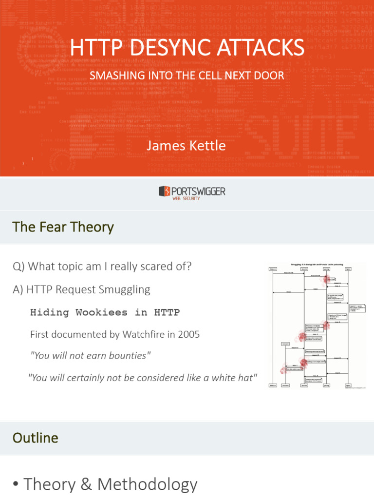 http-desync-attacks-slides | PDF | Web Development | Application Layer Protocols