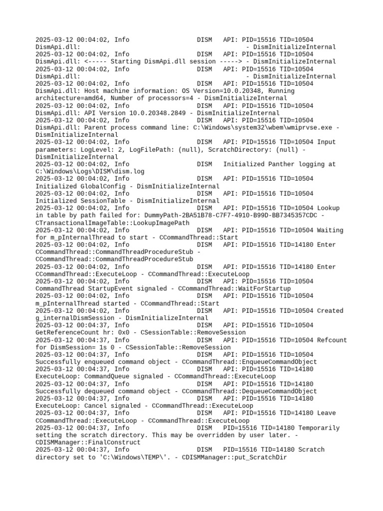 DISM-APP1 | PDF | Command Line Interface | Operating System Families