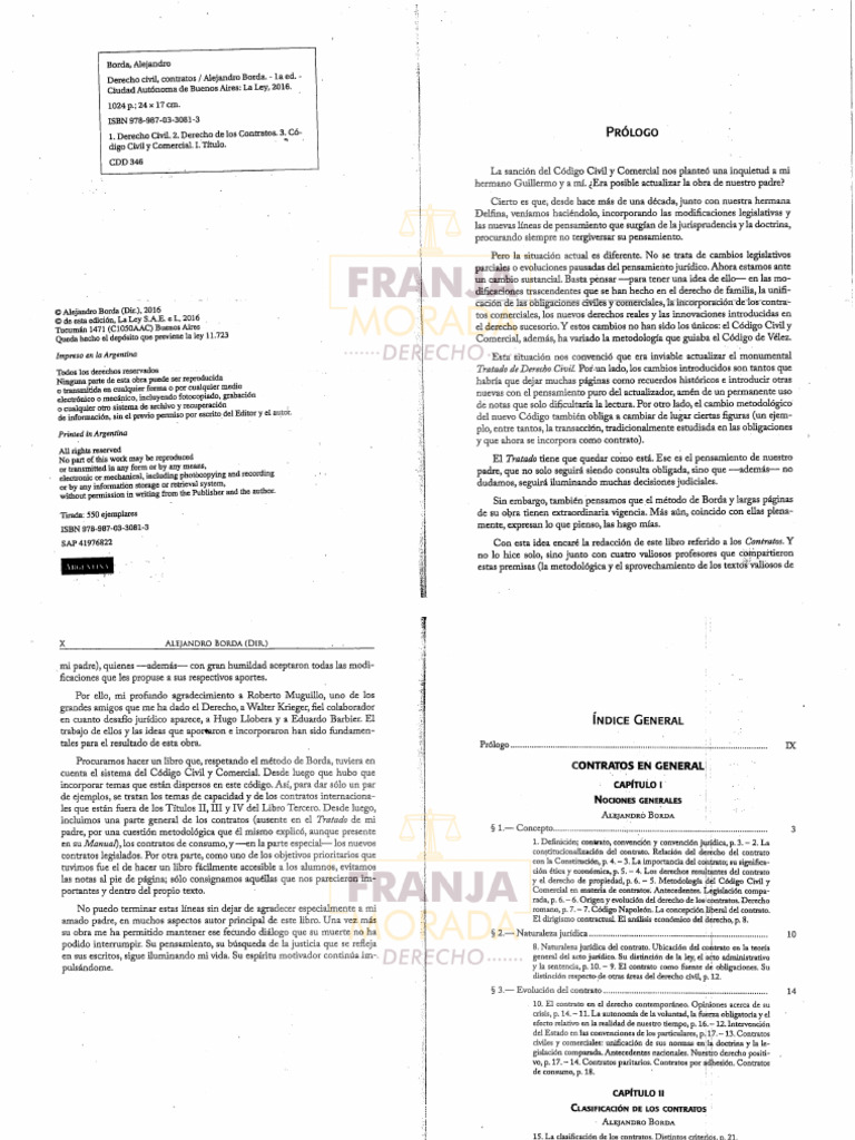 Derecho-Civil-Contratos-CCyC-Borda (1) split_[1-100]1 | PDF | Justicia ...