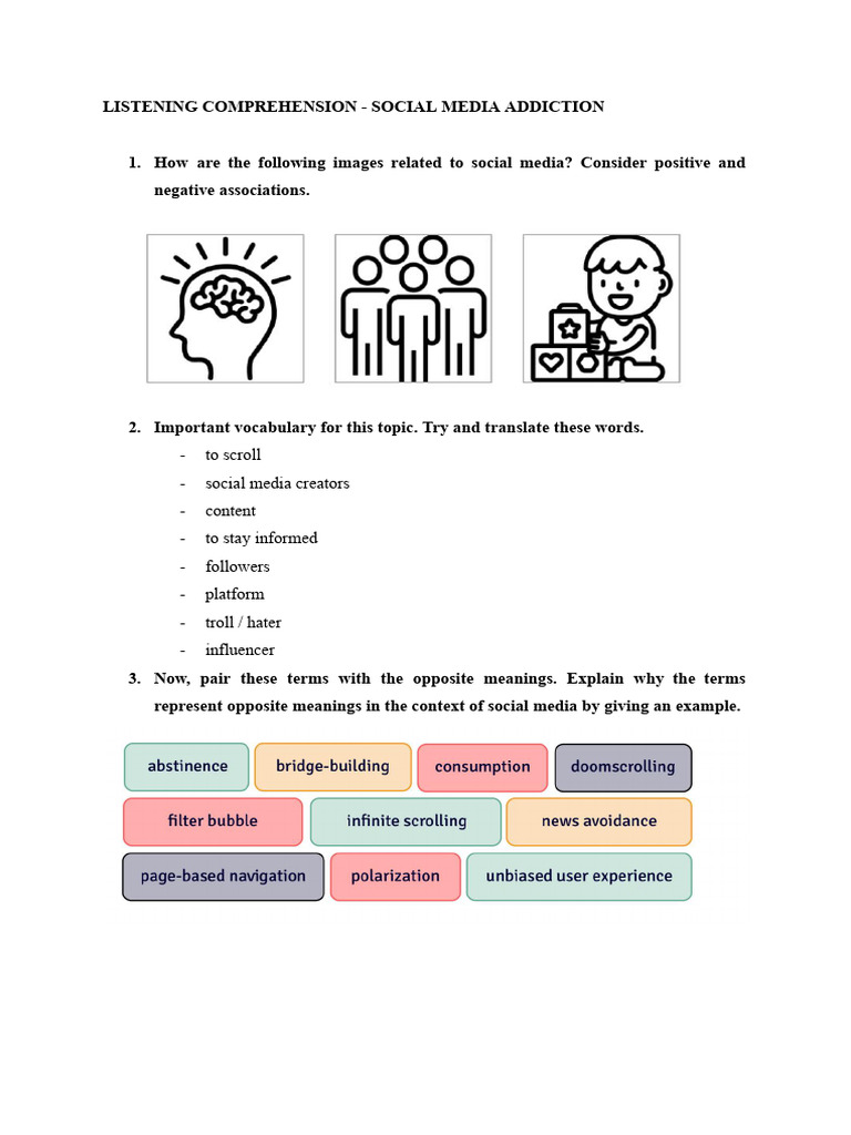 Social Media Addiction Overview | PDF