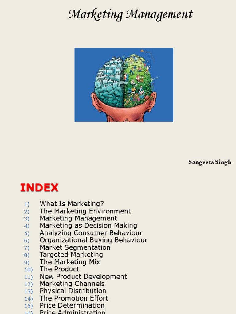 Marketing Management | PDF | Marketing Research | Marketing
