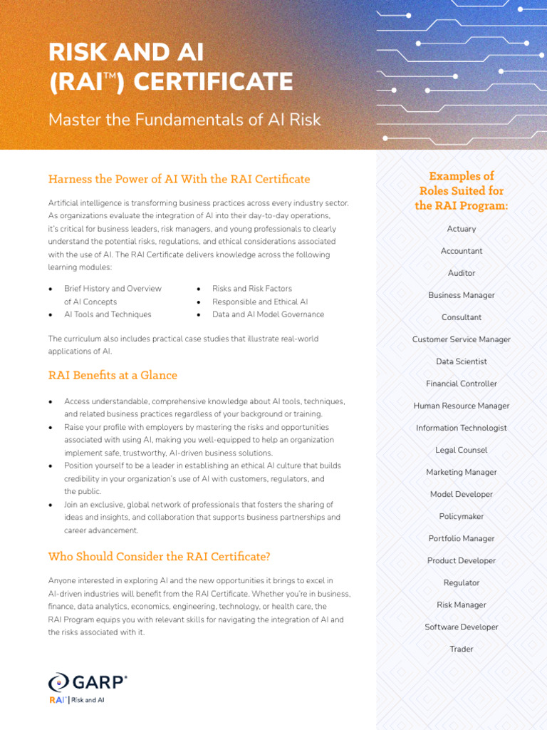2025 RAI Exam Overview and Benefits | PDF | Artificial Intelligence ...