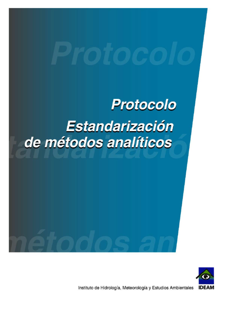 Gu A Estandarizaci N M T. Anal Ticos | PDF | Exactitud y precisión | Desviación Estándar