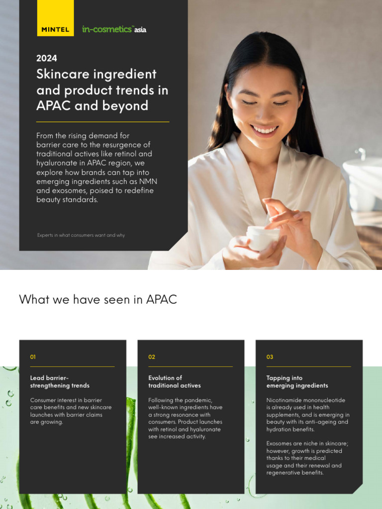 Skincare APAC Mintel In-Cosmeticsasia Report - Pdf.coredownload ...