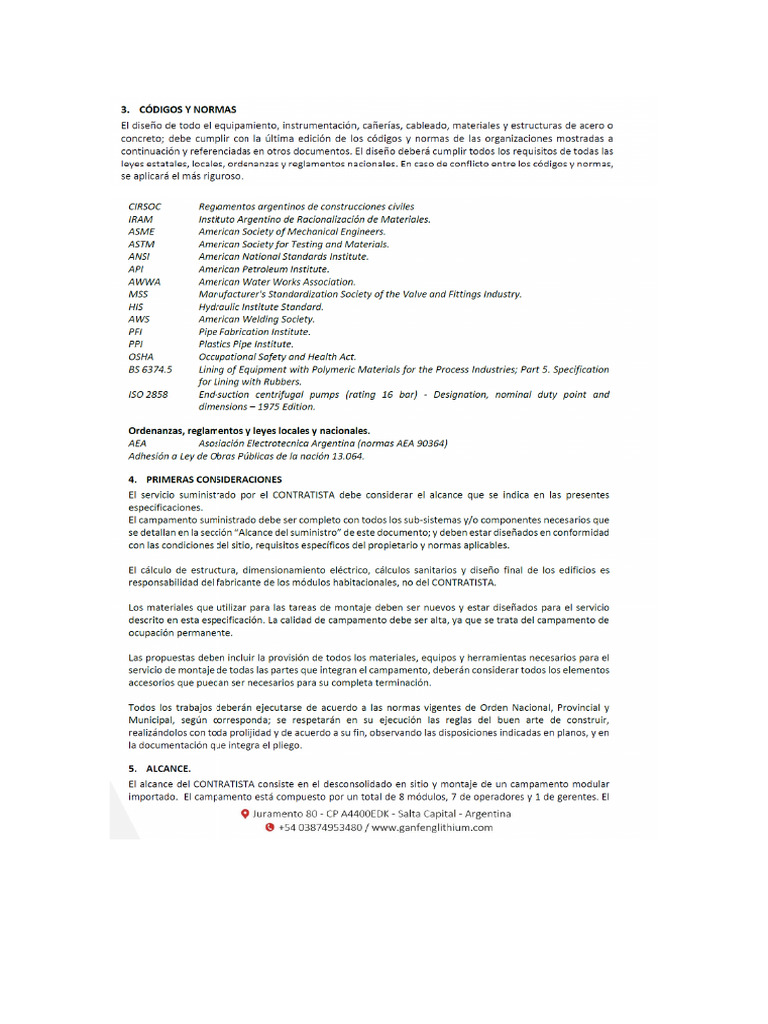 codigos y normas | PDF