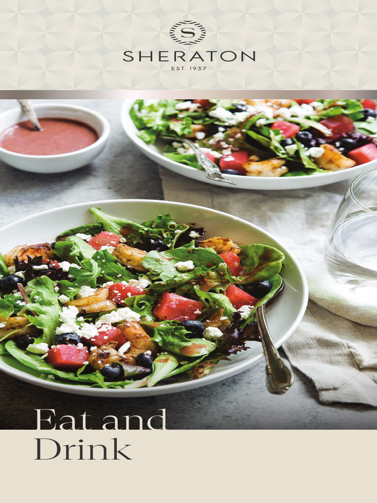 5375-05 SH InRoomDiningGuide SL RTP Rev4 | PDF | Foods | Cuisine