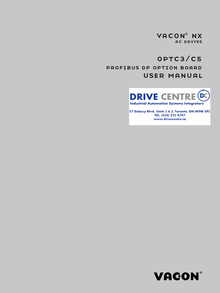 Vacon OPT C3 Manual NX | PDF | Parameter (Computer Programming ...