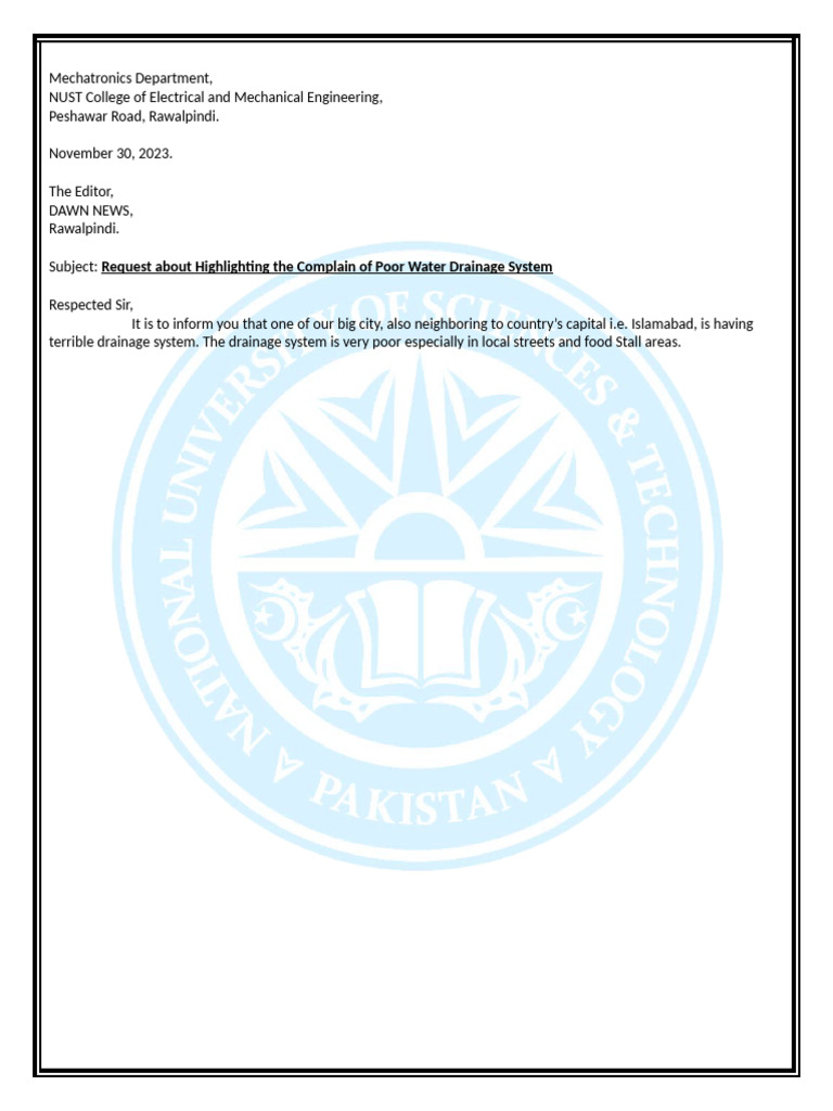 English Letter | PDF