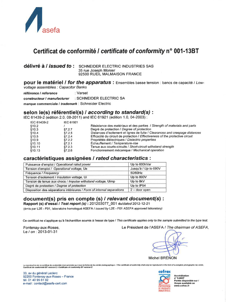 PowerLogic PFC Capacitor Bank | PDF