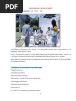 Picture Description Questions | PDF
