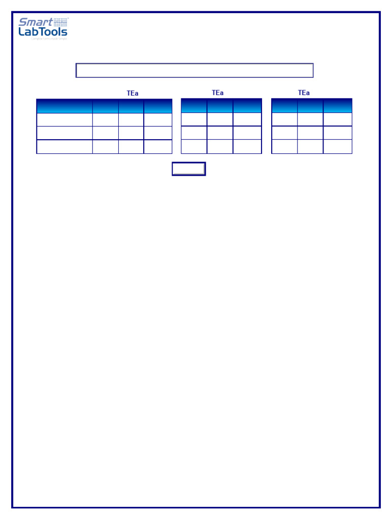 SLT 110 Tea QC Limits Calculator | PDF | Alanine Transaminase | Medical ...