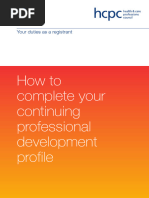 CORU Registration Guidance for S38 Applicants | PDF