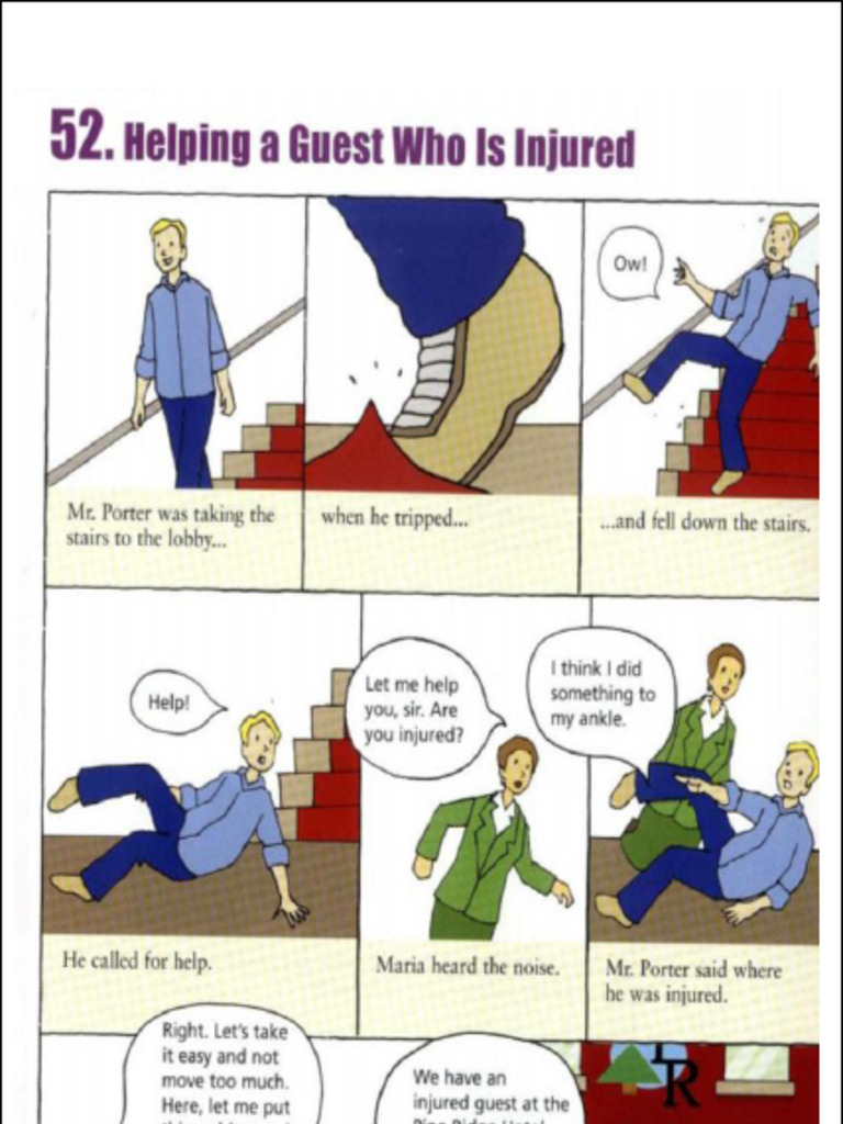 Helping A Guest Who Is Injured | PDF