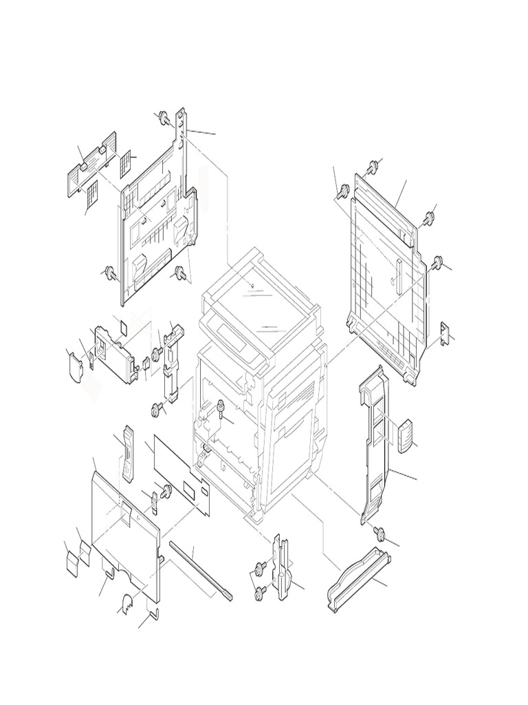 Manual de Partes RICOH MP C2500-11801 | PDF | Belt (Mechanical ...