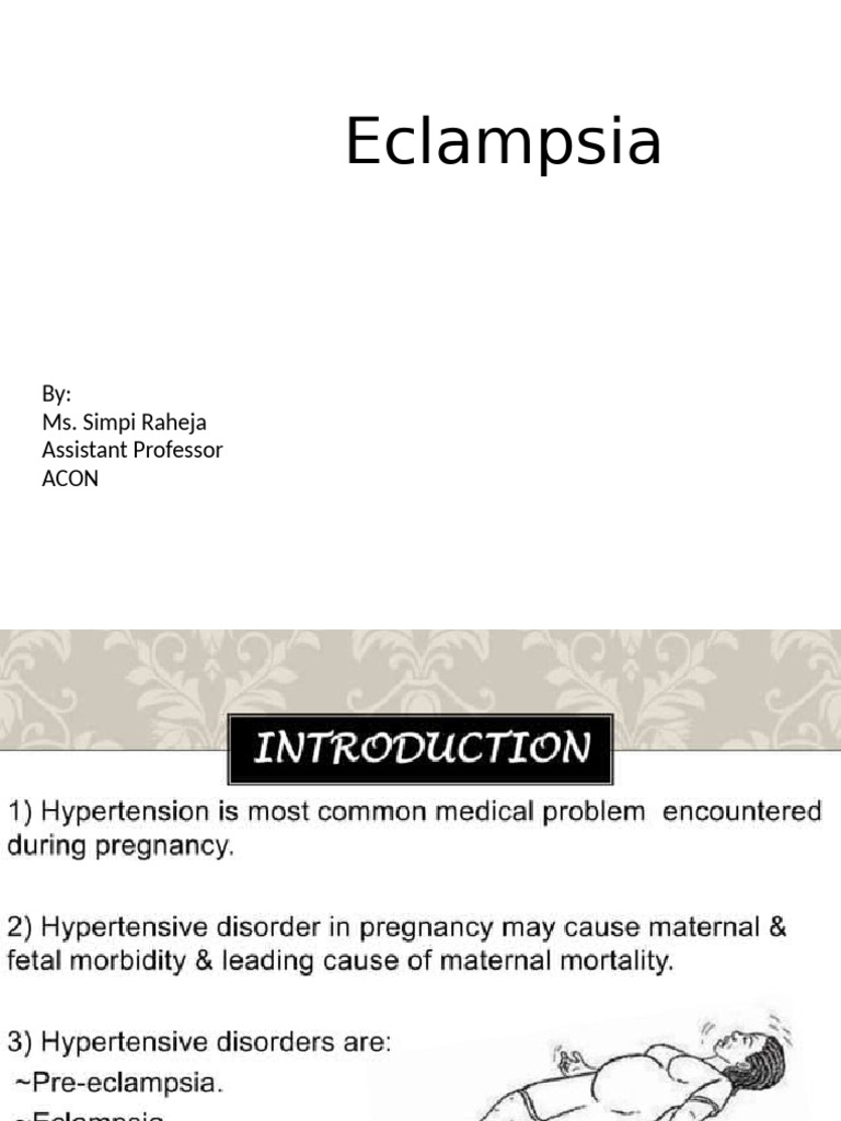 Eclampsia | PDF