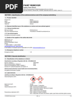 Dettol Surface Cleaner Safety Data Sheet | PDF | Occupational Safety ...