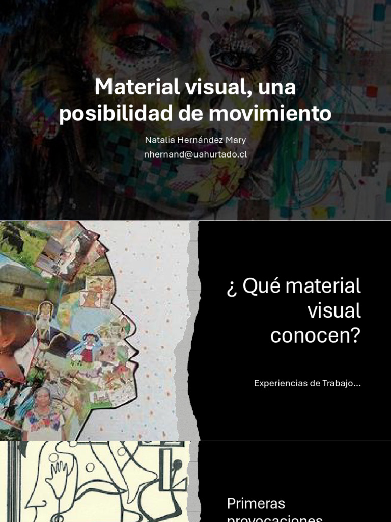 Clase Material Visual Una Posibilidad de Movimiento | PDF | Semiótica ...