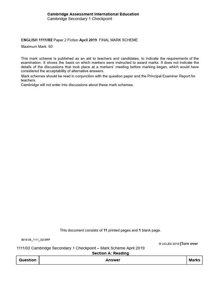 Chkpnt Apr 2019 PP2_MS_3RP_AFP_tcm143-546998 | PDF | Linguistics