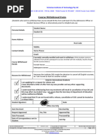 TAFE NSW Withdrawal Application Form | PDF | Apprenticeship ...