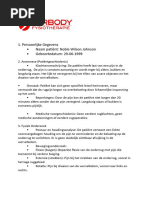 Formulier Artsen Kinesitherapeuten Zware Pathologie | PDF