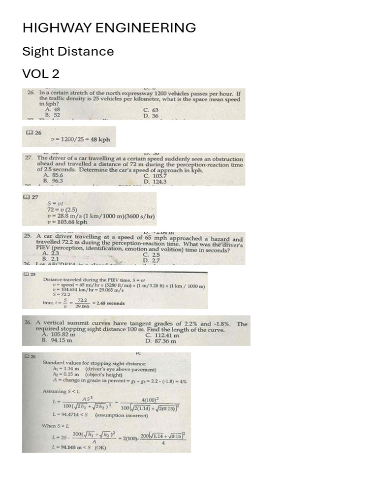 Highway Engineering | PDF