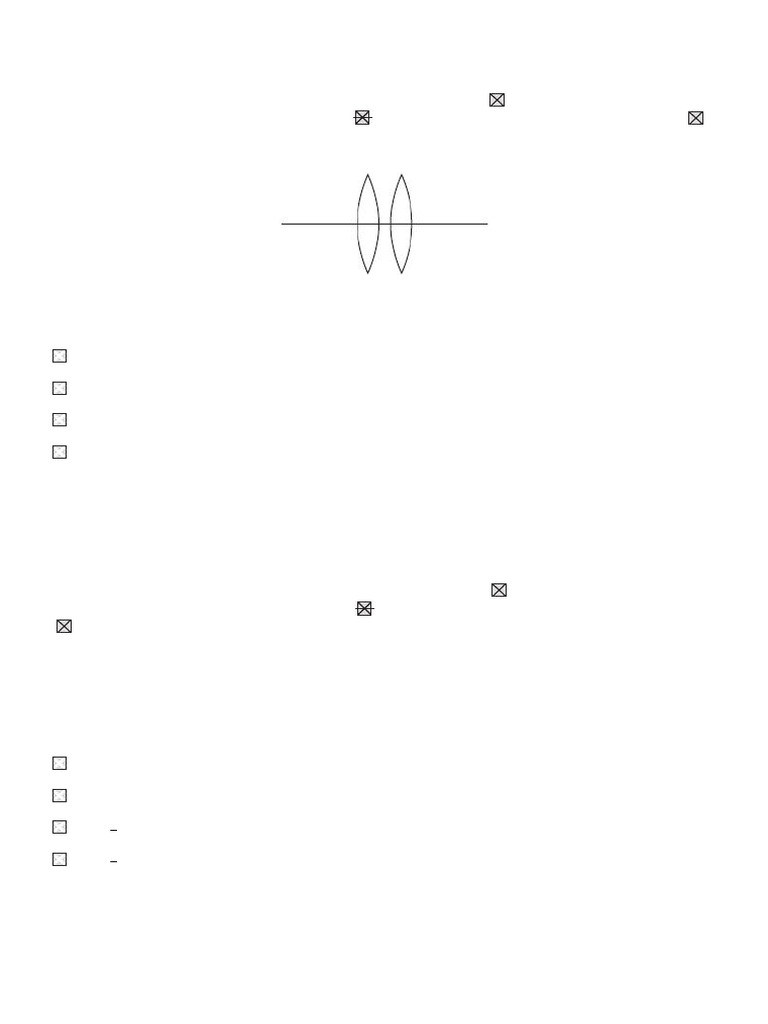 Lens Equation, Power and Magnification | PDF | Eye | Electrodynamics