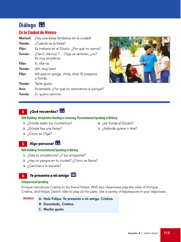 ¡Qué Chévere! Level 1 (2nd Ed.) - Carnegie Learning Digital Resources2 ...