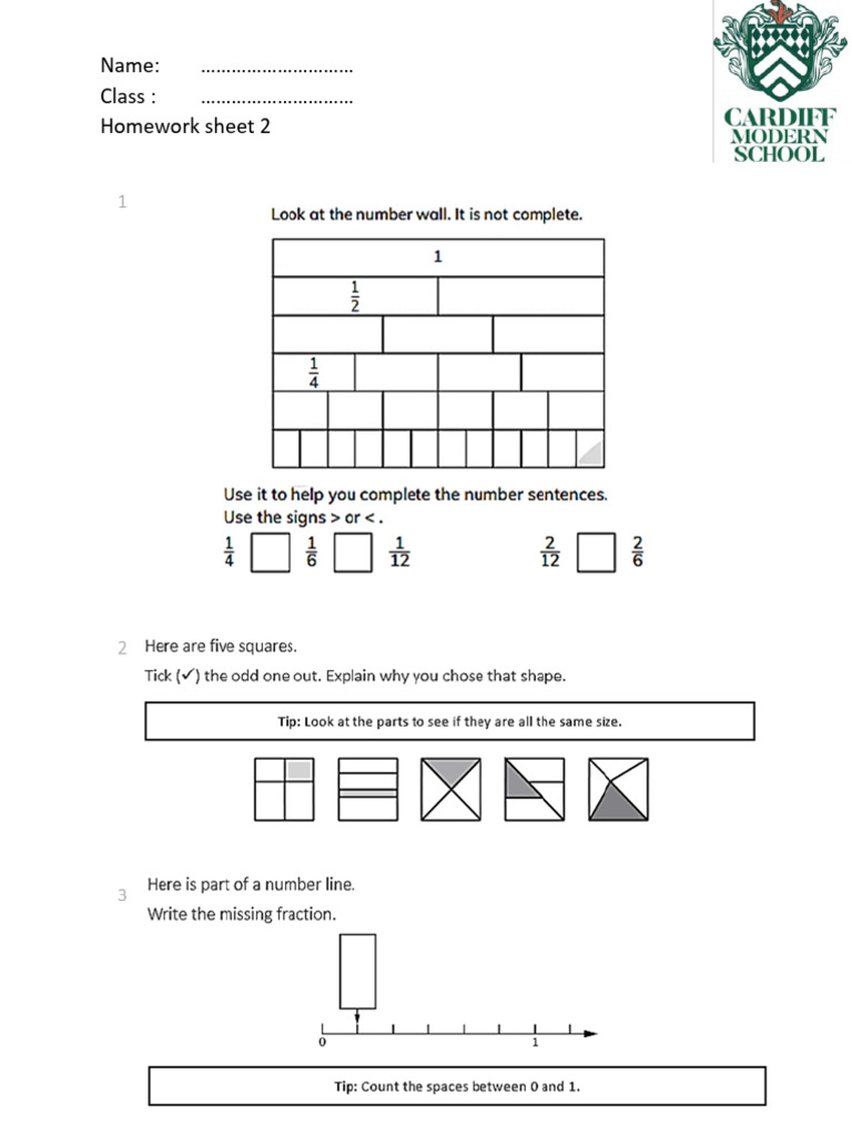 Name: Class: Homework Sheet 2 | PDF