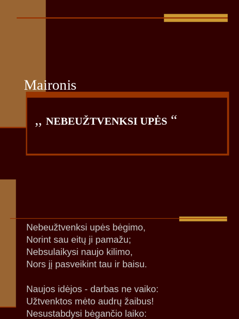 Maironis Gabriele | PDF