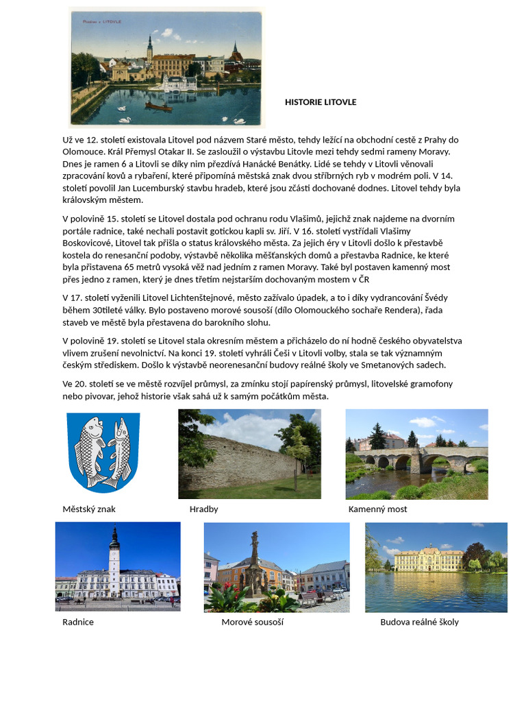 Litovel Historie | PDF