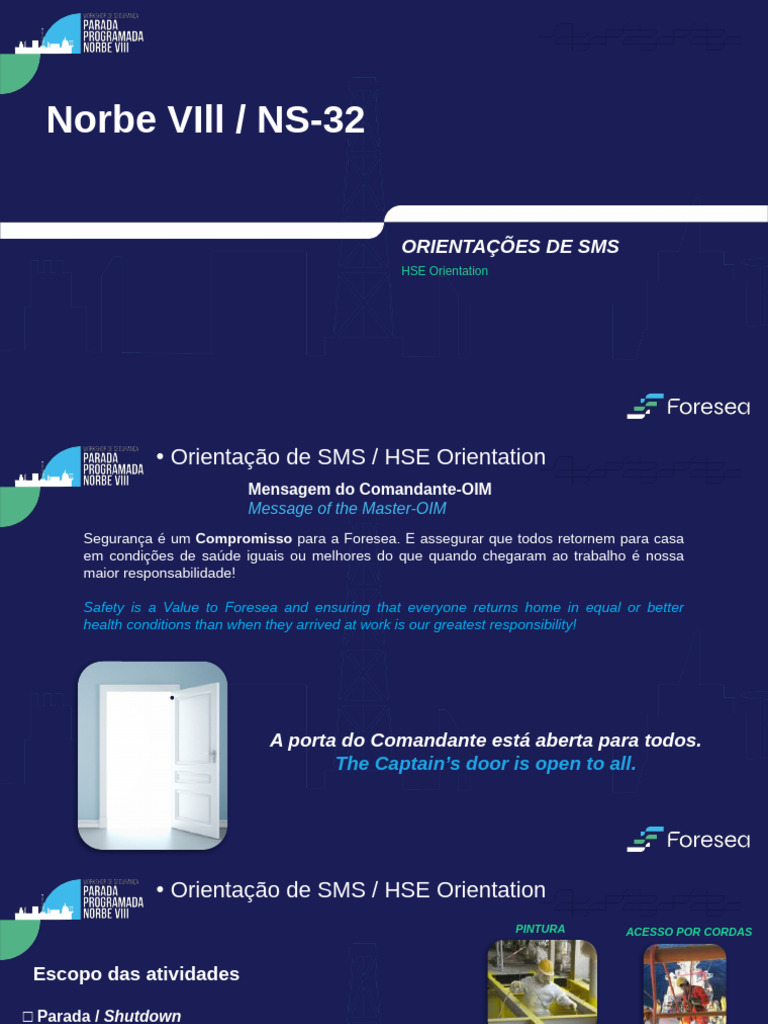 Briefing Foresea Norbe VIII - Docagem Ecovix (1) | PDF | Terceirização ...