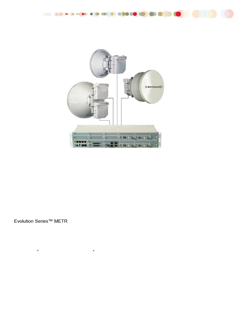Ceragon Evolution METRO - ANSI - Letter - Rev.A | PDF | Ethernet | Data ...