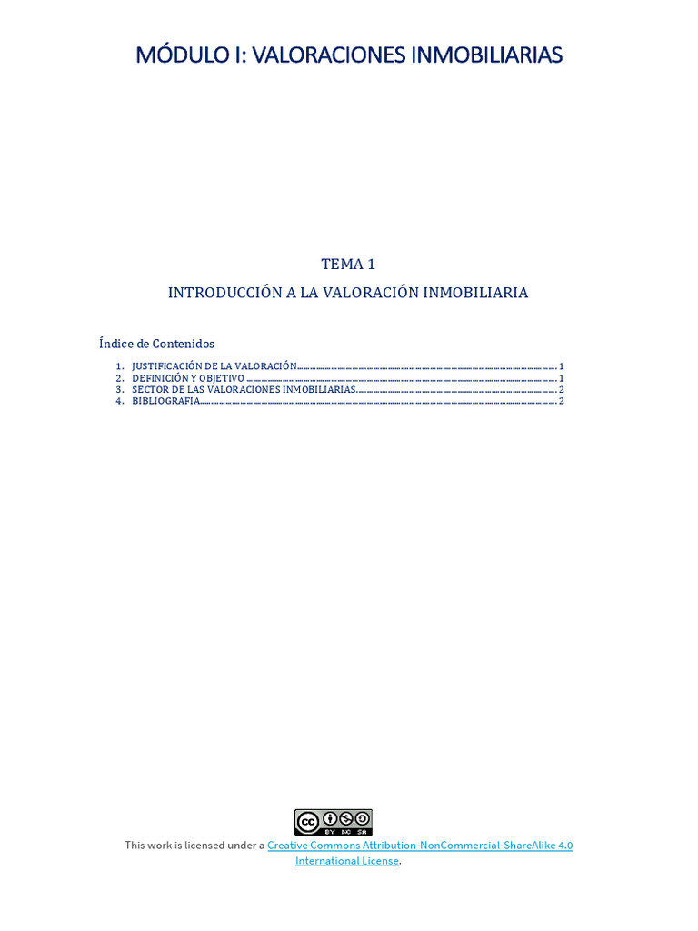 Tema 01 Introduccion | PDF | Hipotecas | Valoración (Finanzas)