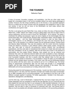 The Founder Movie Worksheet Answers | PDF | Mc Donald's