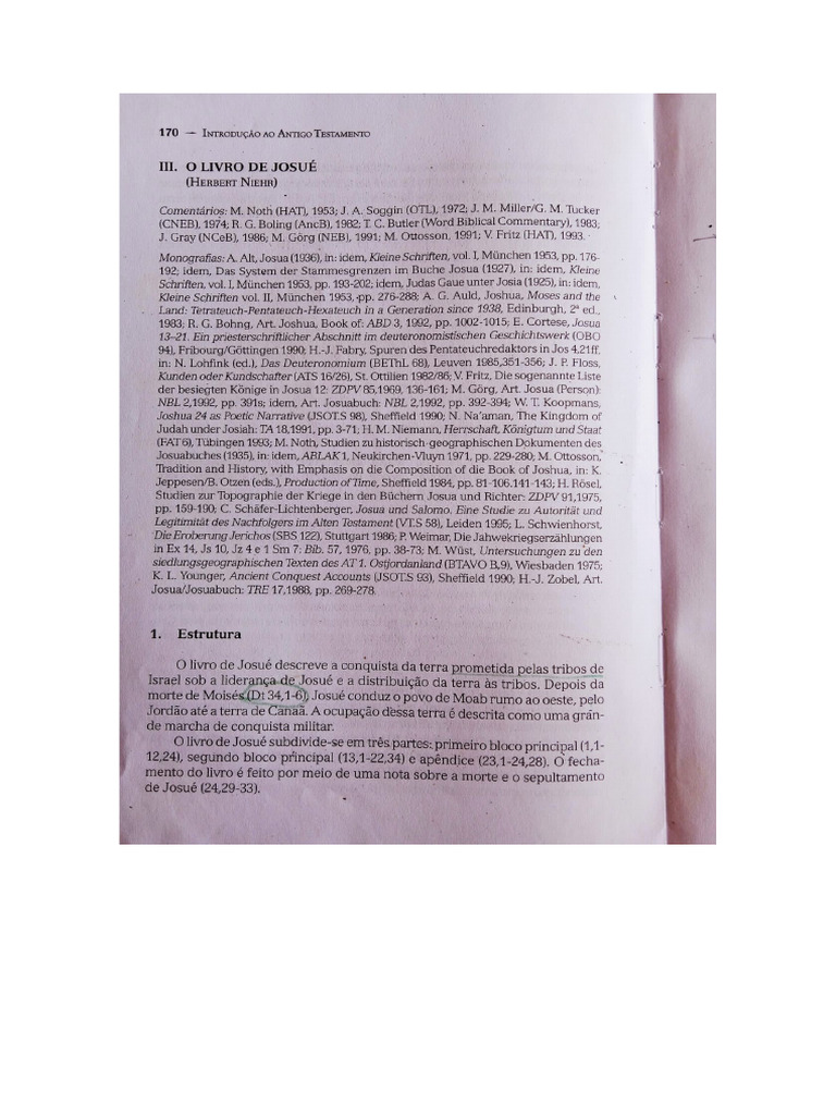 O Livro de Josué | PDF
