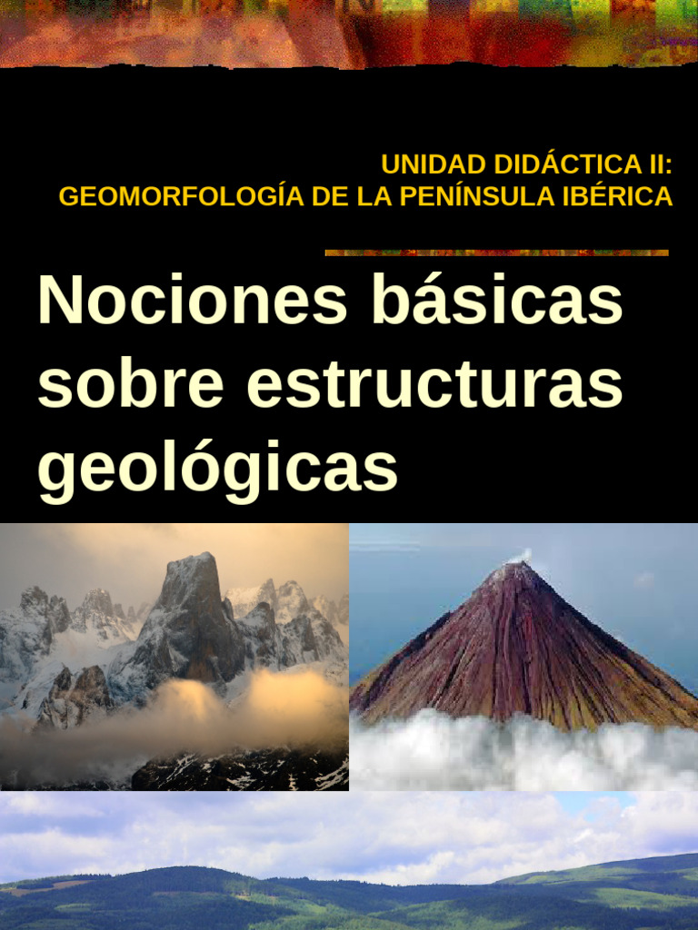 06. Nociones básicas sobre estructuras geológicas | PDF | Terreno ...