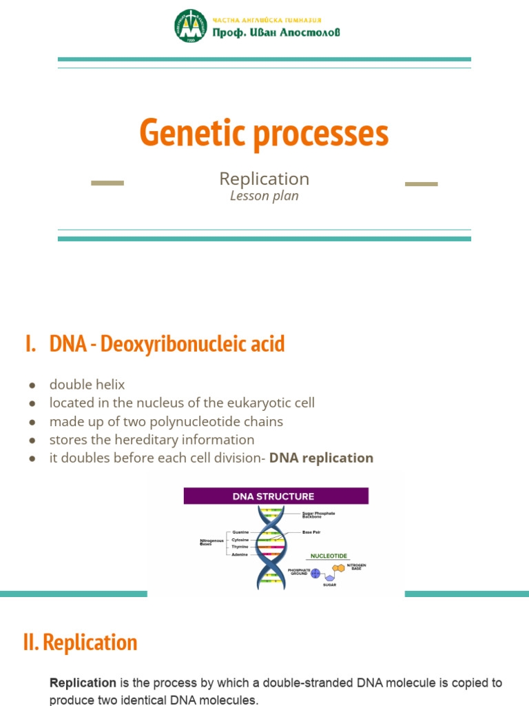 Genetic Processes | PDF