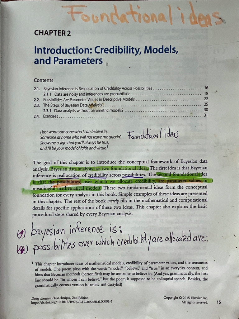 Bayesian Foundational Ideas | PDF | Bayesian Inference | Statistical Inference