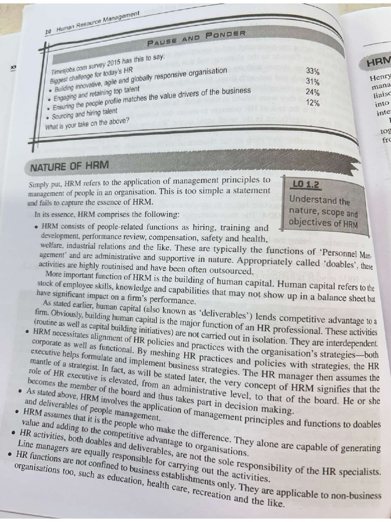 HRM Module I 2024-25 | PDF