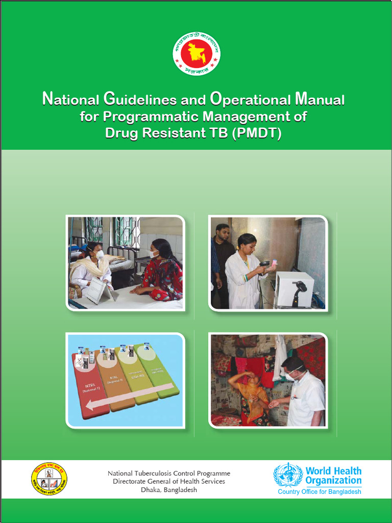 National Guideline and Operational Manual for Pmdt | PDF | Tuberculosis ...