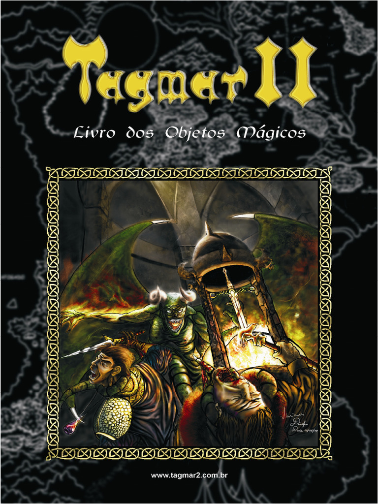 Tagmar II Livro Dos Objetos Magicos Biblioteca Elfica | PDF | Mágico (fantasia) | Misticismo