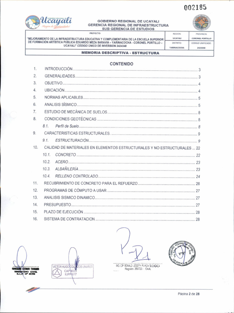 1. Memoria Descripitiva-estruc. | PDF