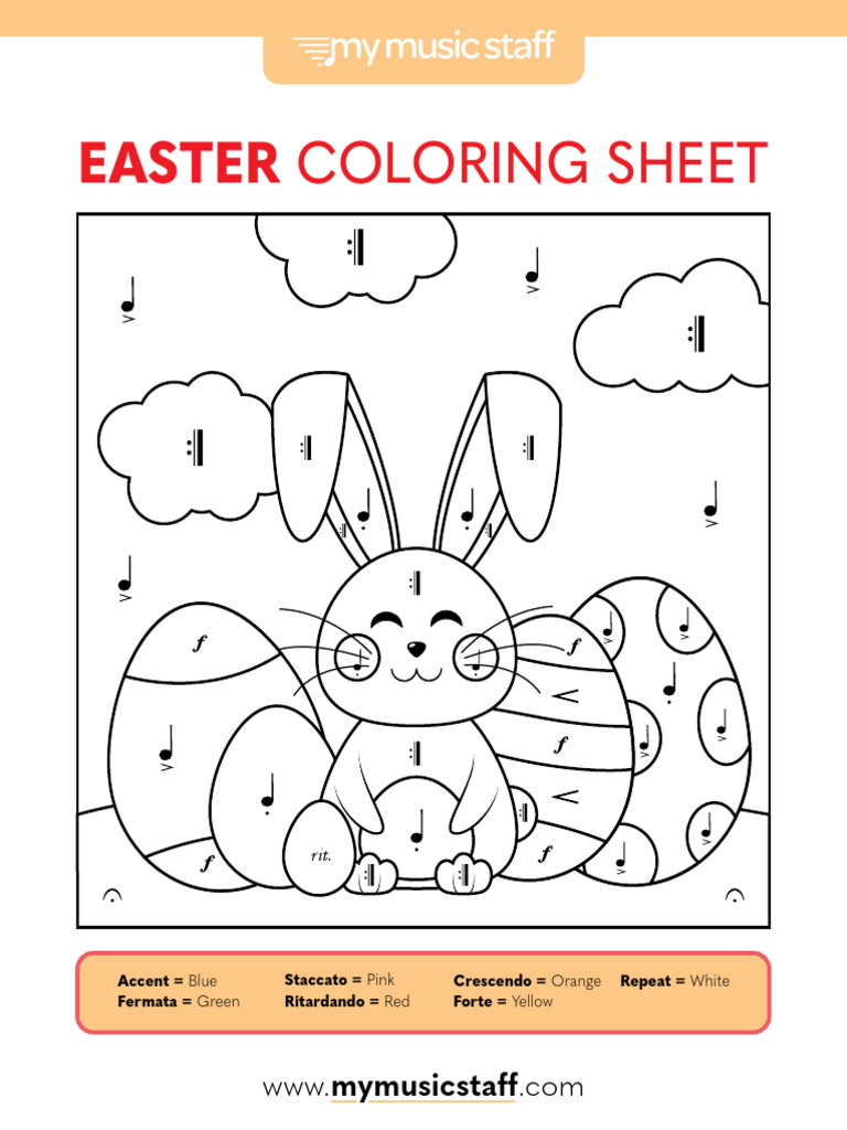 Easter Coloring Sheet | PDF