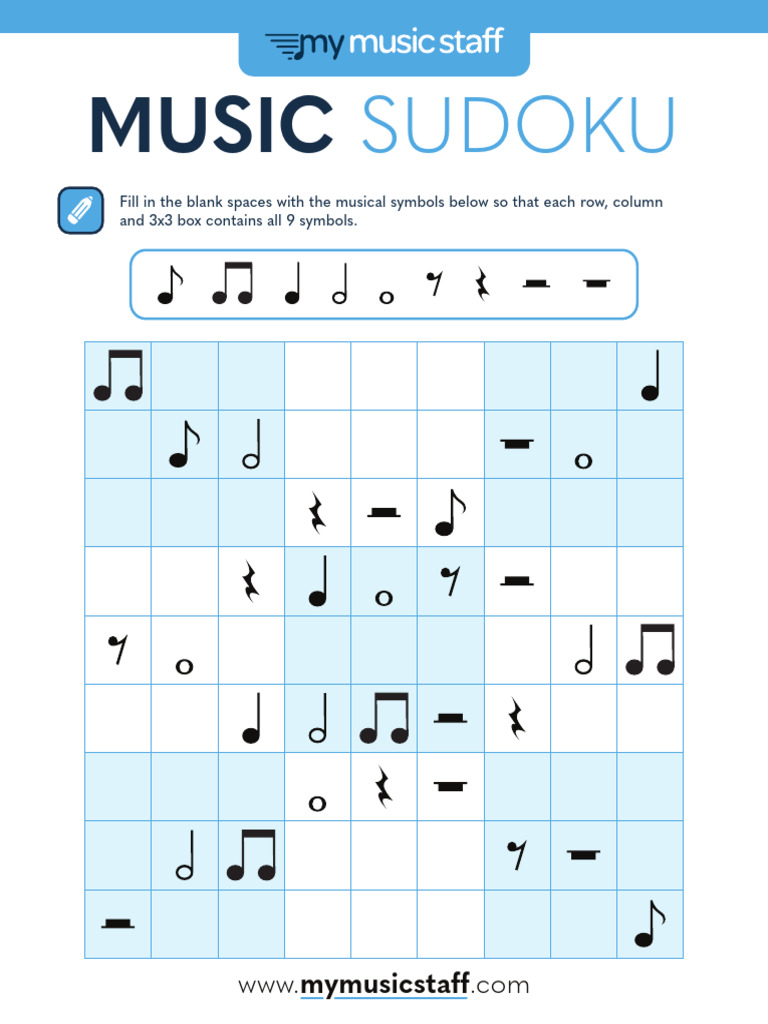 Music Sudoku | PDF