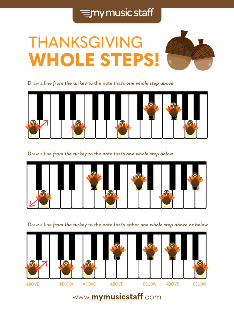 Thanksgiving Whole Steps | PDF