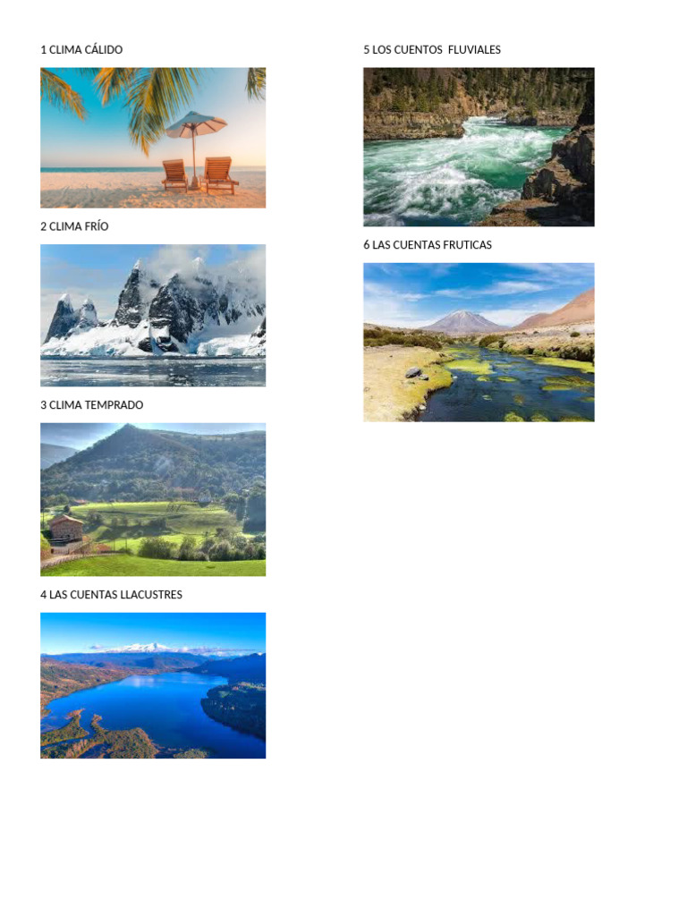 1 Clima Cálido | PDF