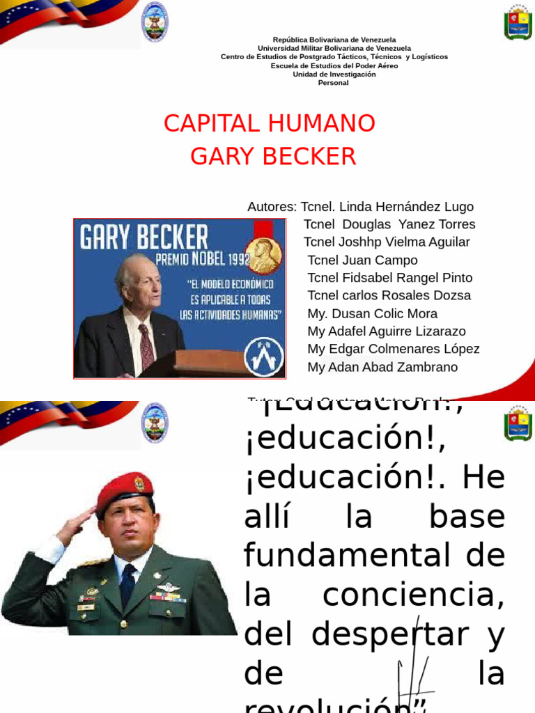 Exposicion Gary Backer, Equipo 4, Materia Personal. | PDF | Capital ...