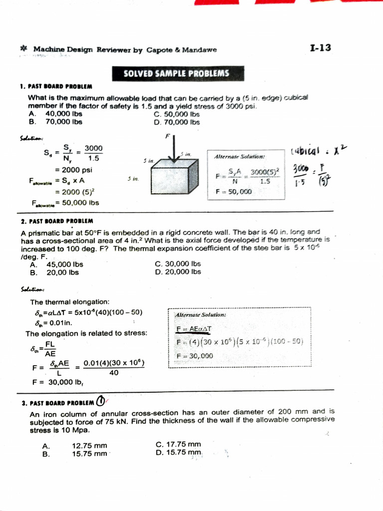Stresses Machine Design Book | PDF