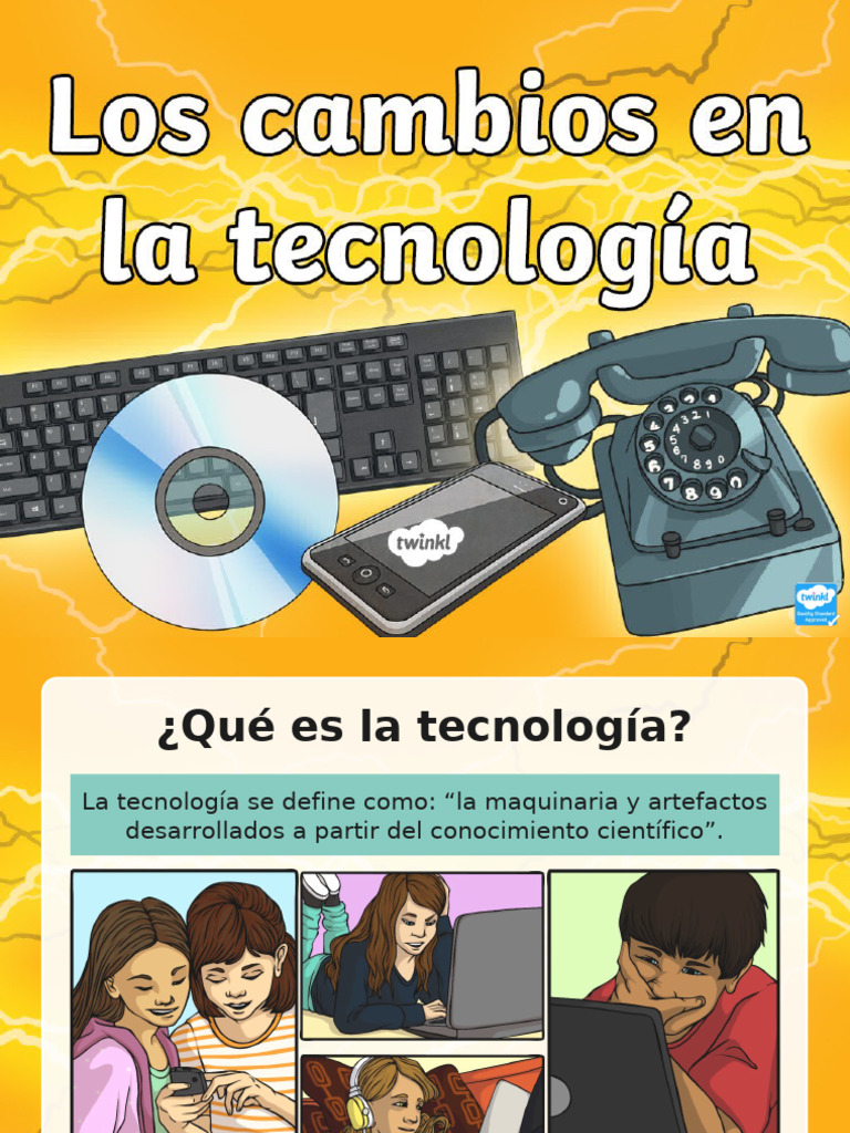 Los Cambios de La Tecnología | PDF | Telefonía móvil | Informática